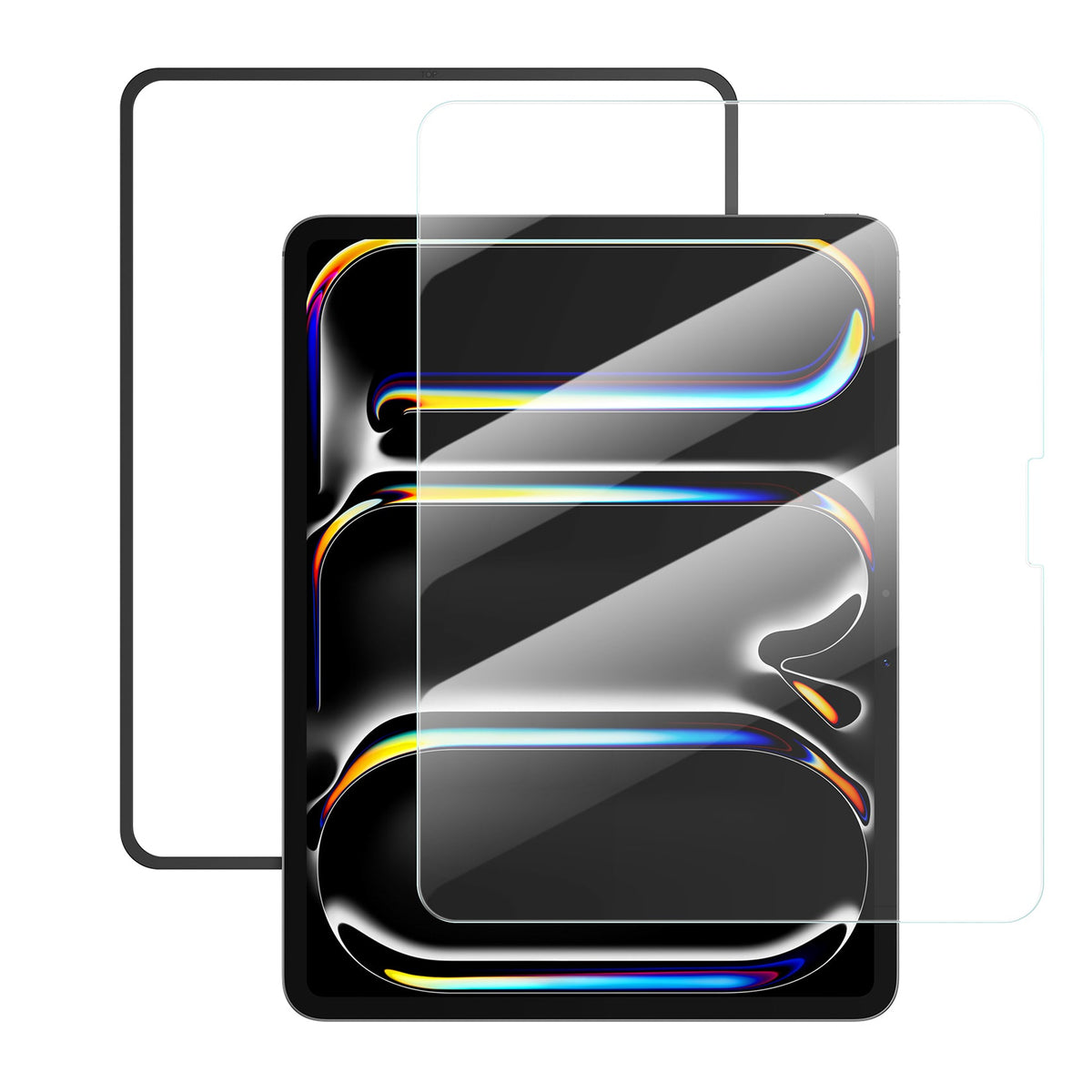 NIMASO Blue Light Cut Glass Film with Guide Frame for iPad Pro 13 Inch