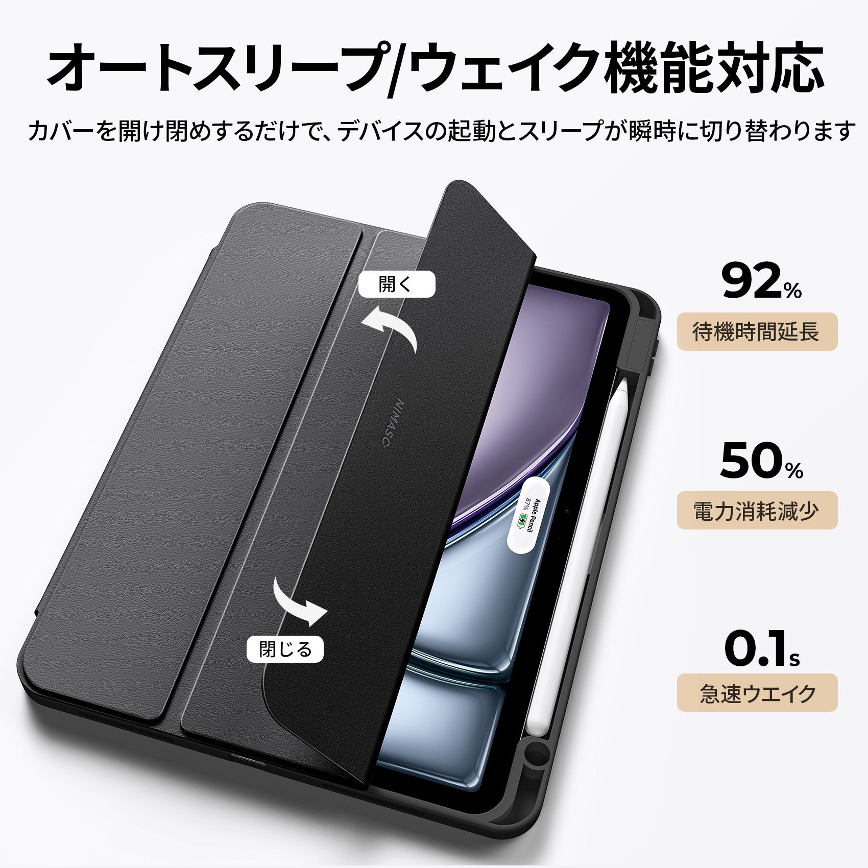NIMASO iPadケース iPad Air 11インチ(第6-7世代,2025)/iPad Air NIMASO iPadケース iPad Air 11インチ(第6-7世代,2025)/iPad Air